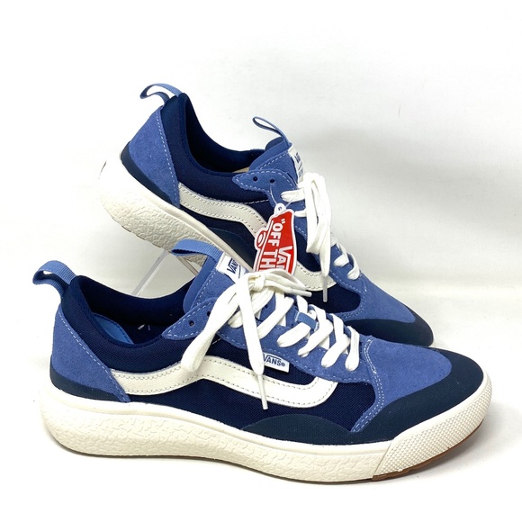 Vans | Shoes | Vans Ultrarange Exo Blue Mens Low Top Suede Canvas ...